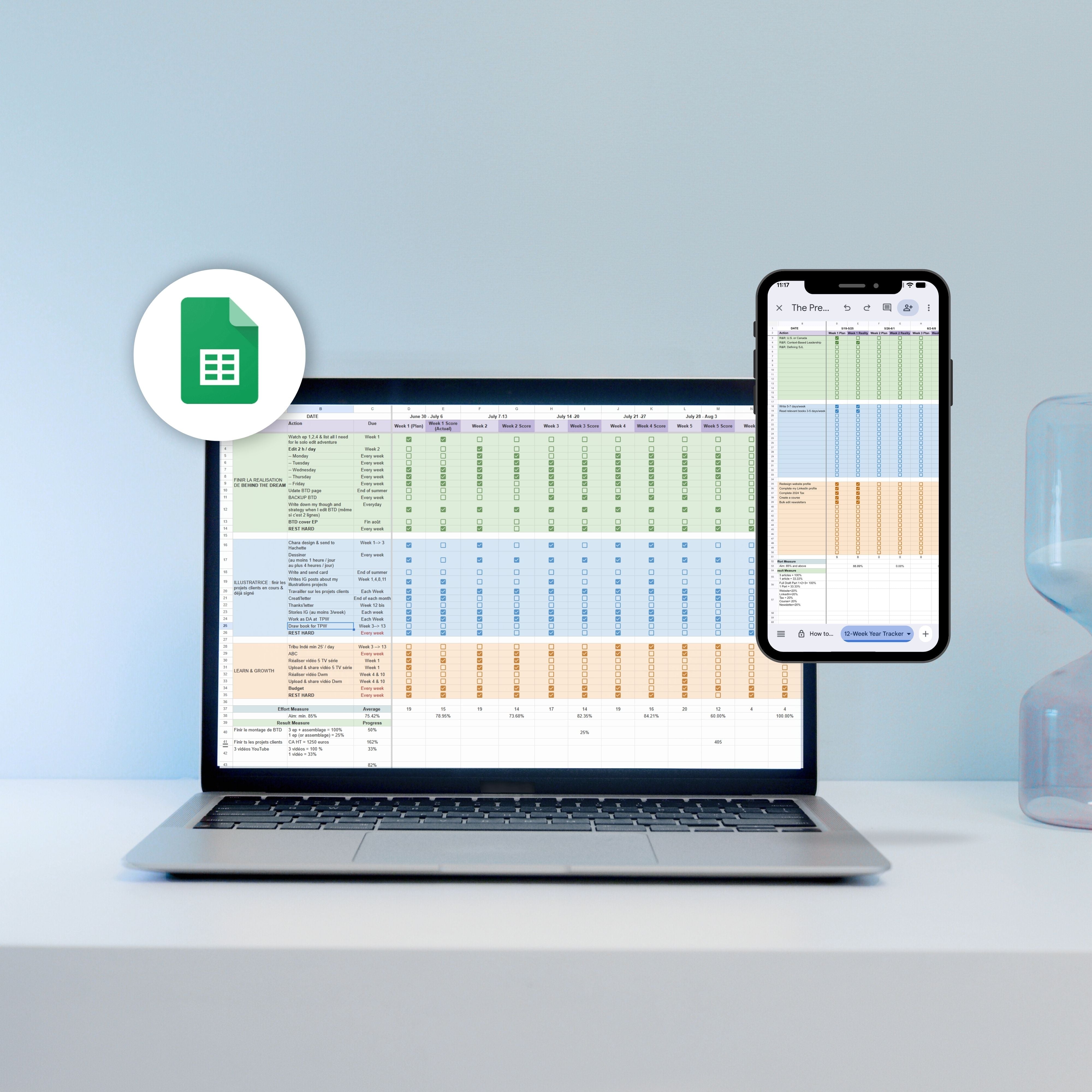 12-Week Tracker: A Simpler, More Actionable Way to Get Things Done ...
